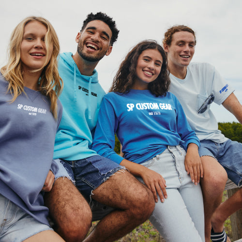 SP Custom Gear - custom printing and embroidery made in the USA